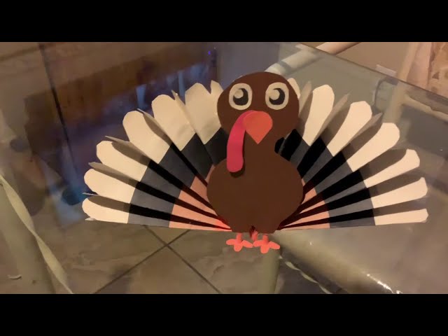 Manualidad De Pavo Imprimible