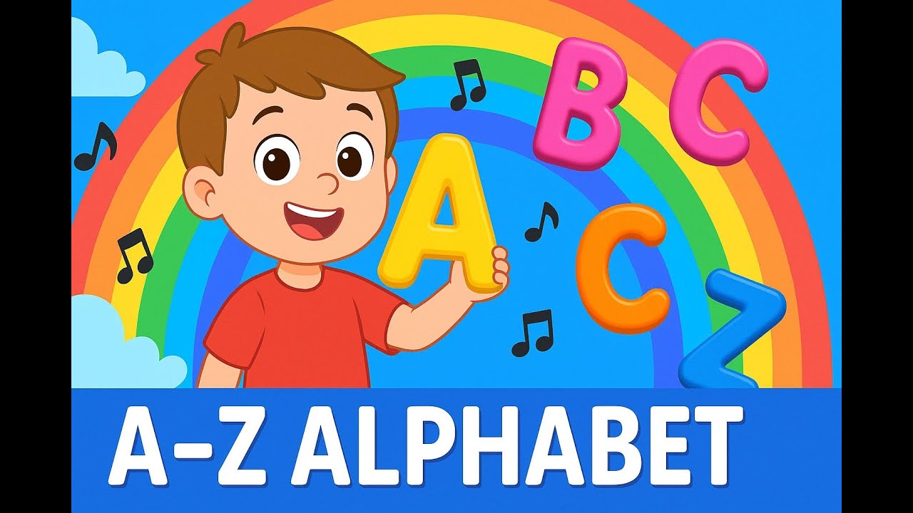 ABC Alphabet Song – Learn Letters with Fun Music!📜 🔠 A-B-C, let’s sing ...