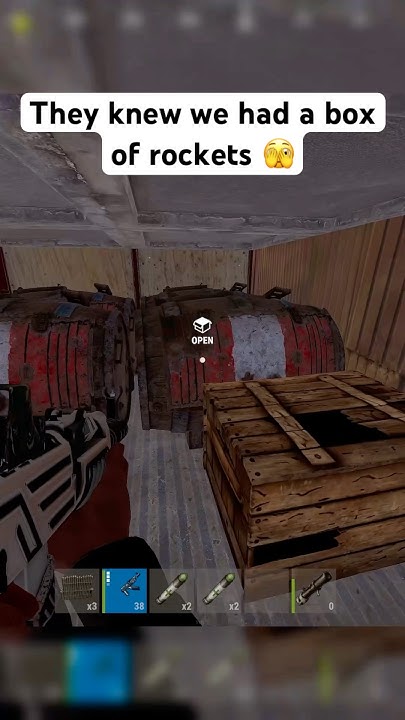 Defending my box of rockets from loot gremlins #rust #rustgame #rustpvp #rustraid #rustclips ...