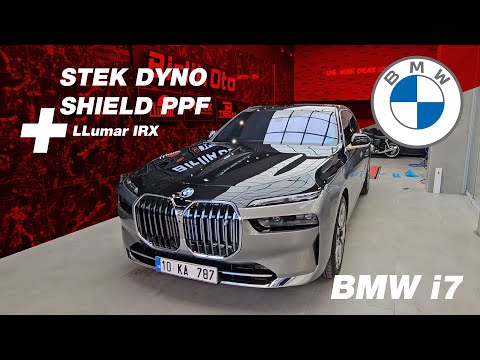 2024 BMW i7 // Balıkesir'den Manisa'ya // Stek Boya Koruma Filmi, LLumar IRX Cam Filmi