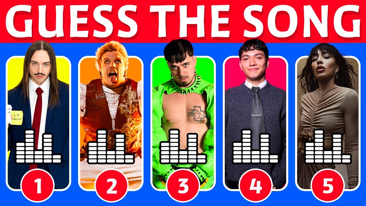 Guess the Song | Eurovision Song Contest 2025-2024-2023 | ESC Music ...