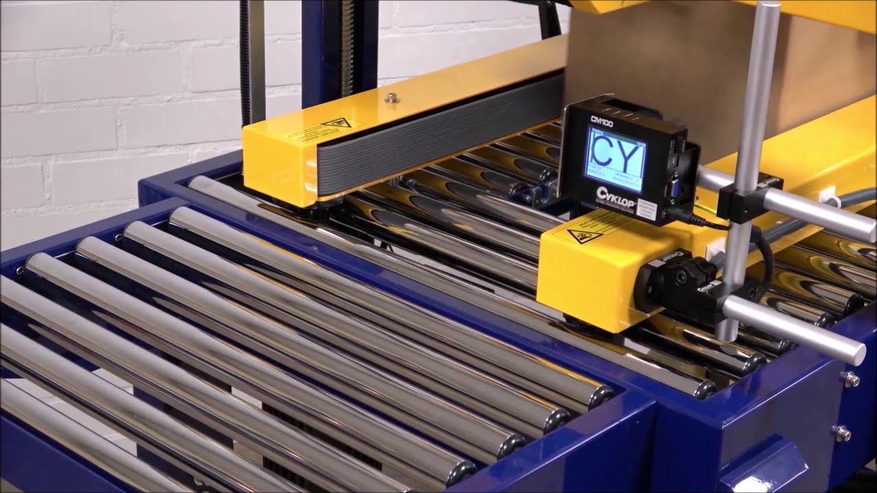 Mesin coding TIJ - CM 100 - YouTube