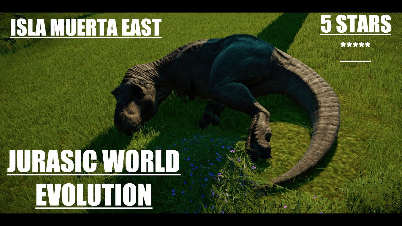 Jurasic park Evolution Muerta East 5 STARS way part 2 - YouTube