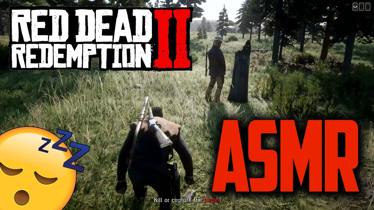 ASMR Red Dead Redemption 2 | Bounty hunting😴 - YouTube
