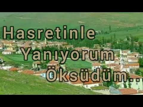 Dokundukça kanıyorum Öksüt'üm, Hasretinle yanıyorum Öksüt'üm - Halkın Şairi M. Usta 