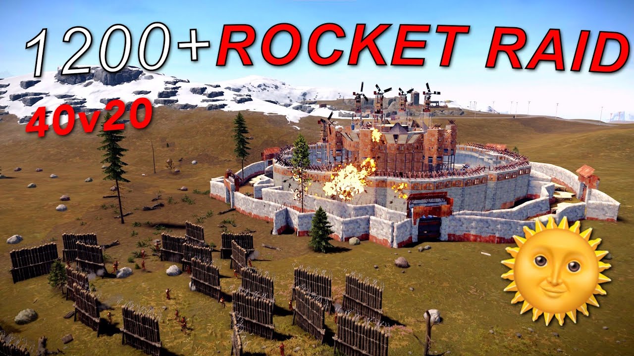 RUST // SUN WIPE PROGRESSION // 1200 ROCKET RAID // VITAL NA MAIN #VTM ...