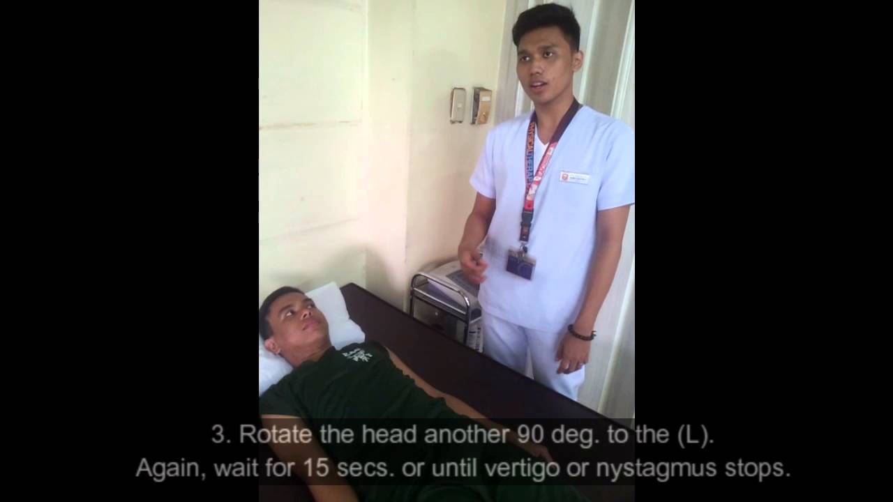 Canalith Repositioning Treatment/CRT for Horizontal SCC BPPV - YouTube
