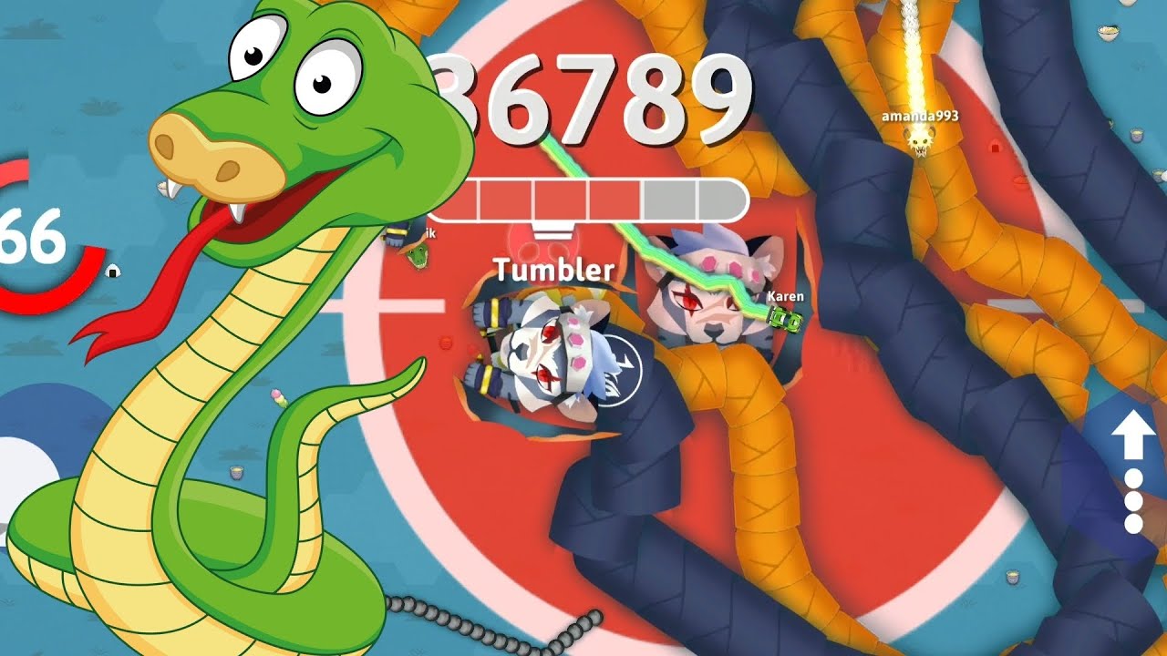 Inu-ruto Mega Snake vs. Mega Boss Snake ,Epic Game Moment ,Snake.IO - YouTube