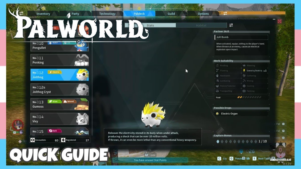 Where To Catch Jolthog In Palworld | Location Quick Guide - YouTube