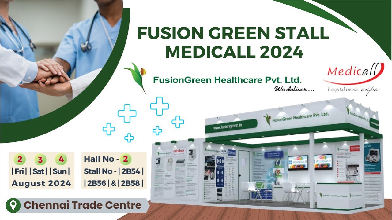 Fusion Green Healthcare’s Stall at Medicall 2024! - Chennai - YouTube