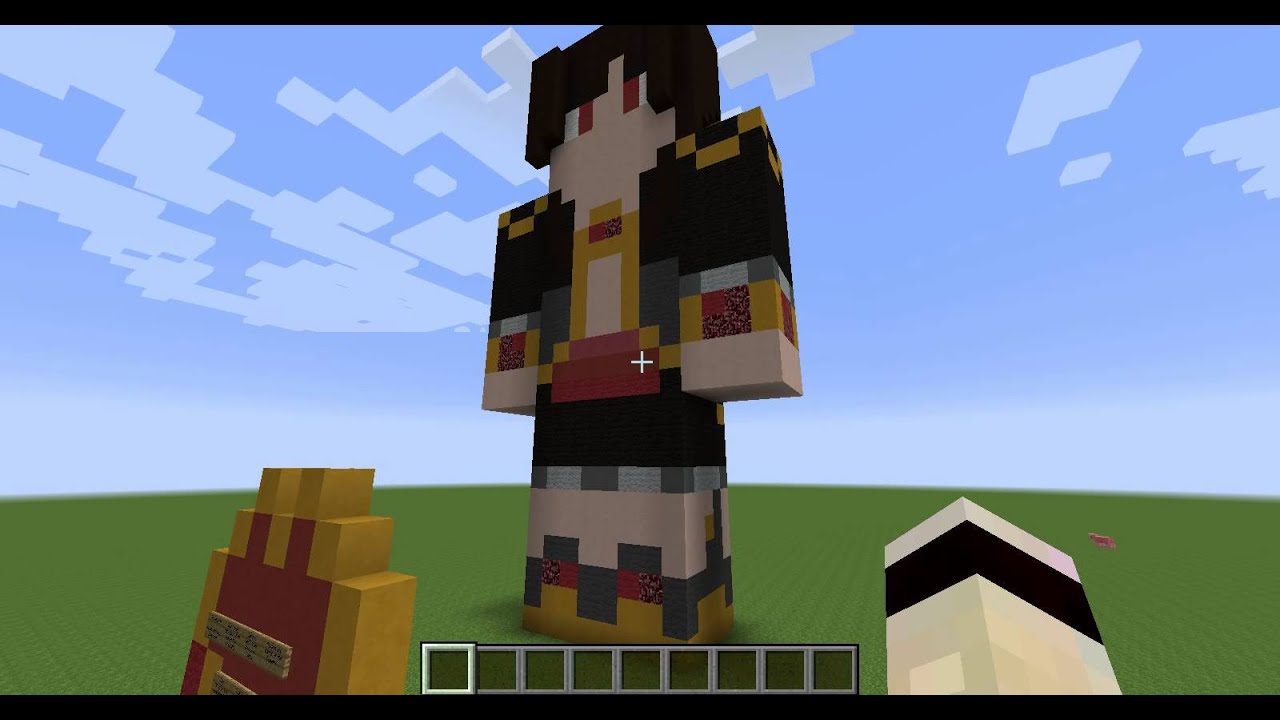 MINECRAFT: STATUE BUILD OF YPPERIN! - YouTube