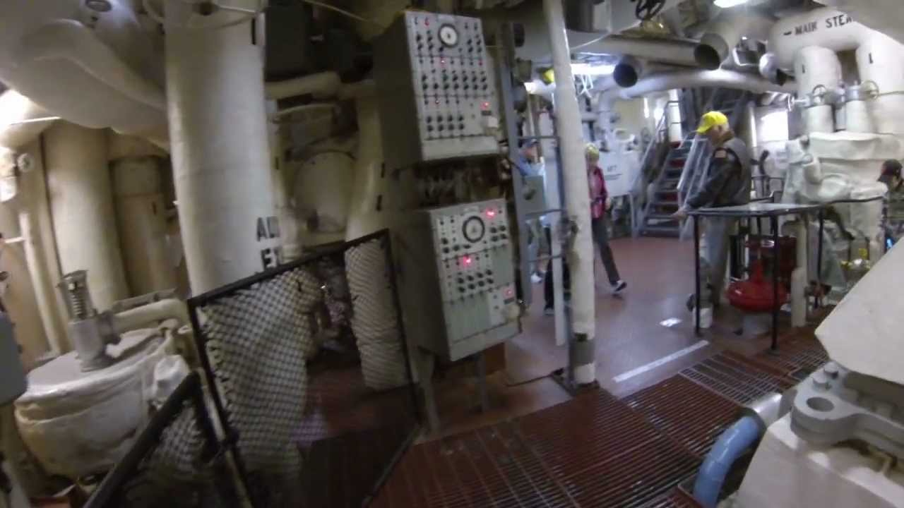 Engine Room - USS Midway - YouTube