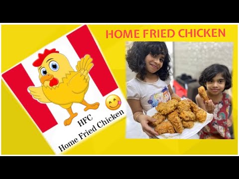 KFC v/s HFC A Simple Fresh Home Fried Chicken - YouTube