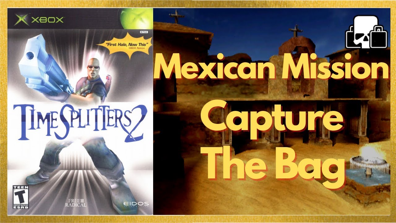 TimeSplitters 2 | Multiplayer Gameplay | Capture The Bag | Splitscreen ...