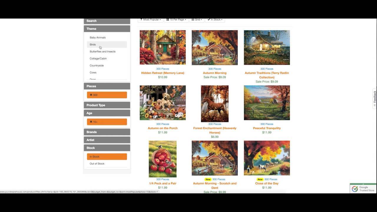 How To Navigate PuzzleWarehouse.com using "Puzzle Finder" - YouTube