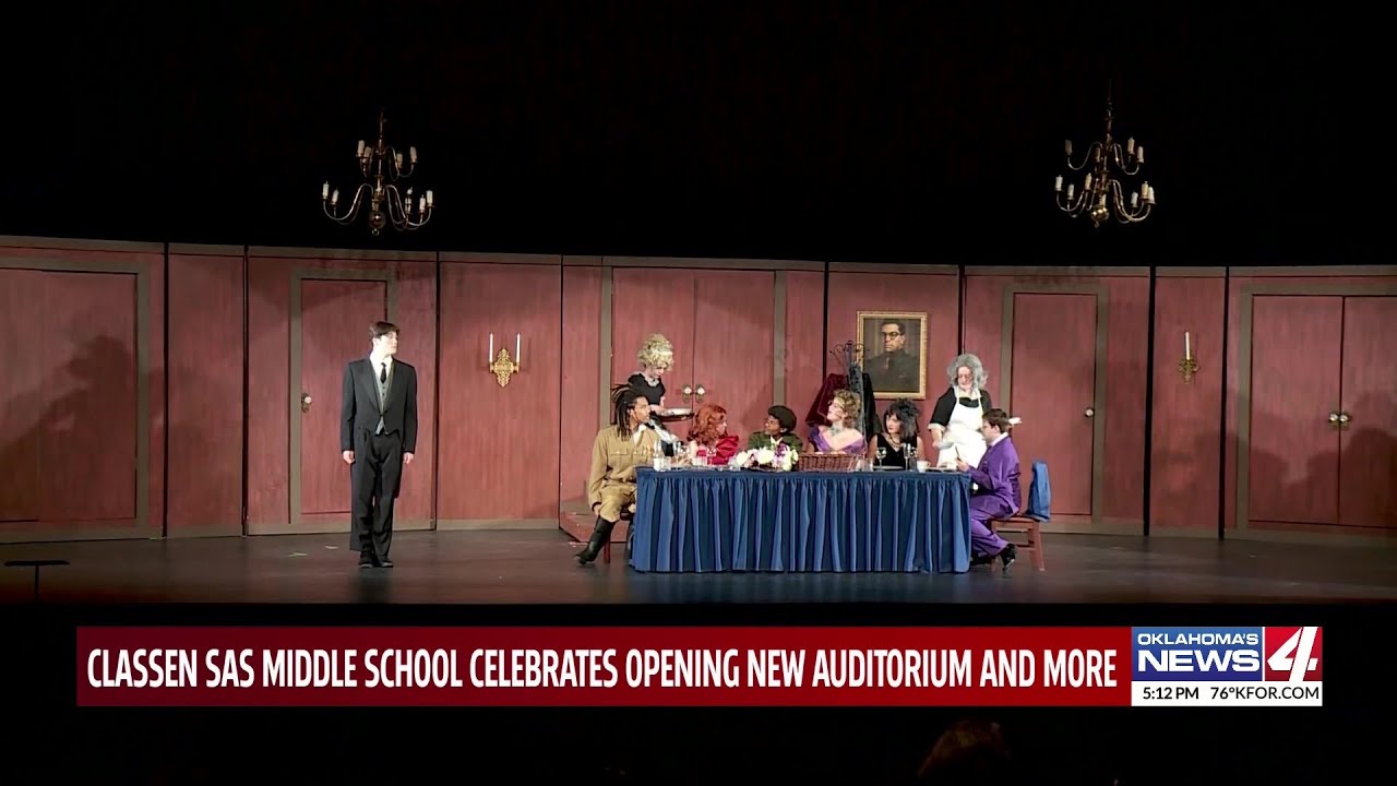 Classen SAS middle school celebrates opening new auditorium and more ...