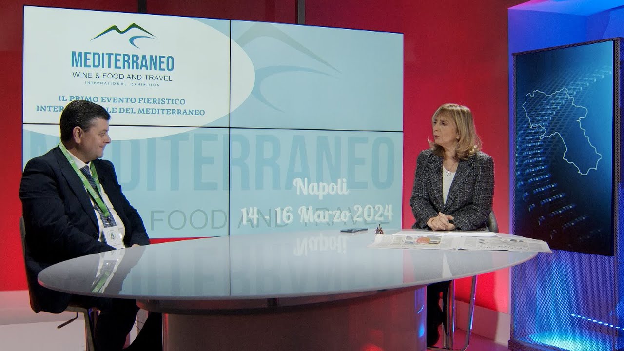 TG TELEVOMERO ospite in studio Gianfranco Grieci Presidente Filiera ...