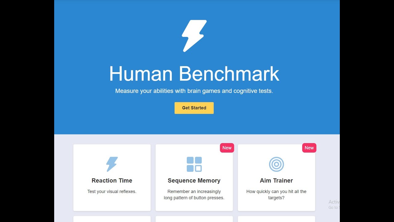 Aim training Day #1 | Human Benchmark for 1 month| - YouTube