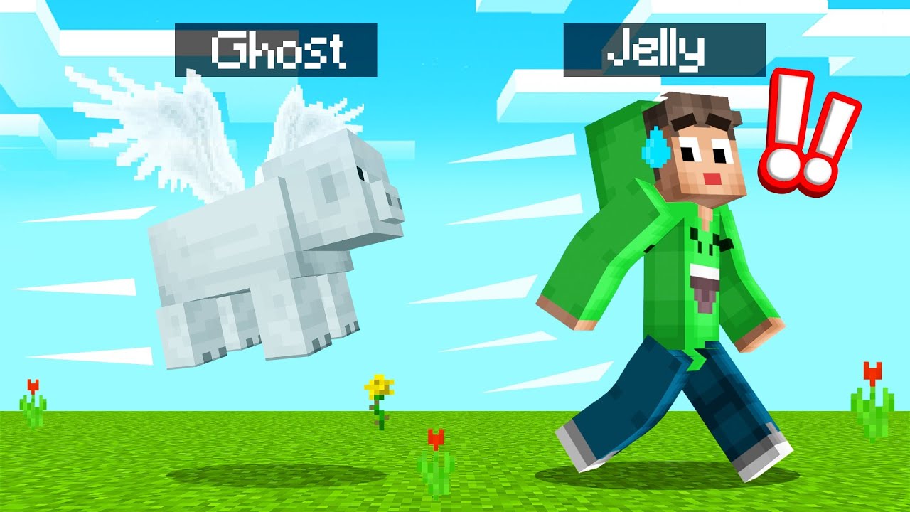 MINECRAFT But MOBS Turn INTO GHOSTS! (Creepy) - YouTube