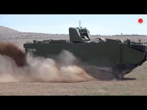 Zırhlı Amfibi Hücum Aracı (ZAHA) Envantere Girdi