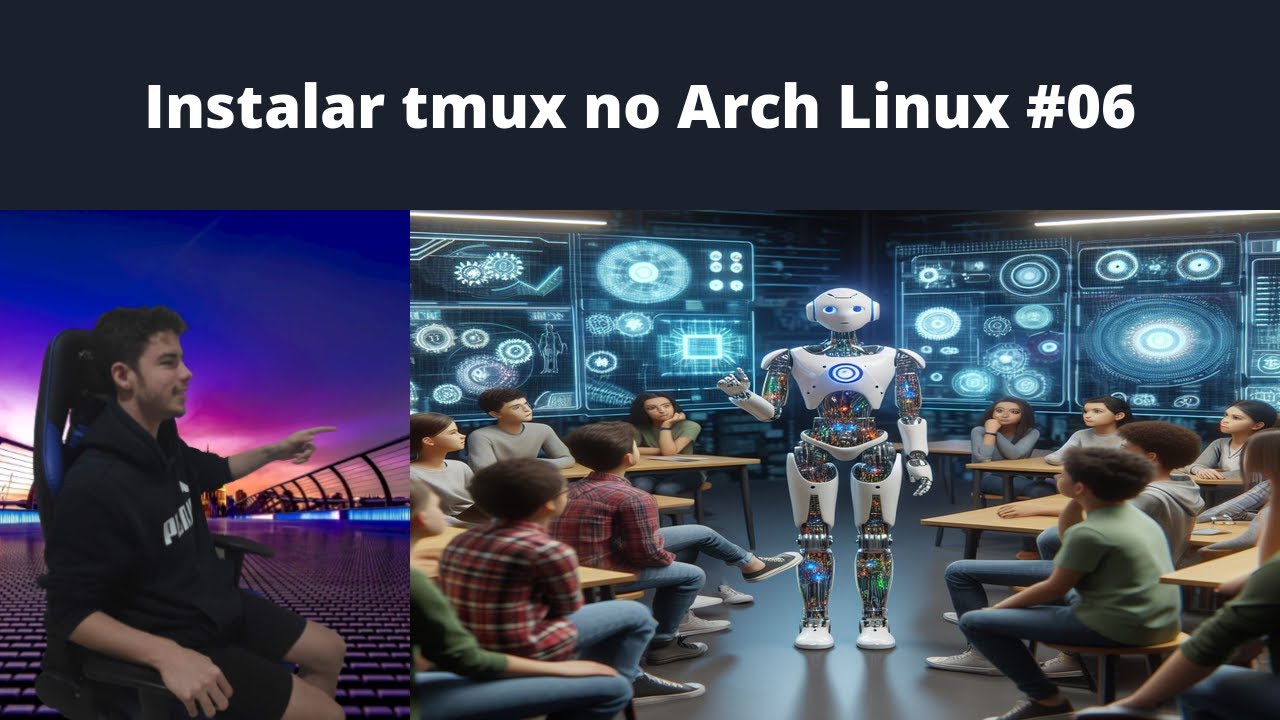 Como instalar o tmux no Arch Linux [Tutoriais] 06 - YouTube