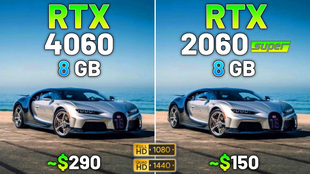 RTX 4060 vs RTX 2060 SUPER - Test in 24 Games in 2024 - YouTube