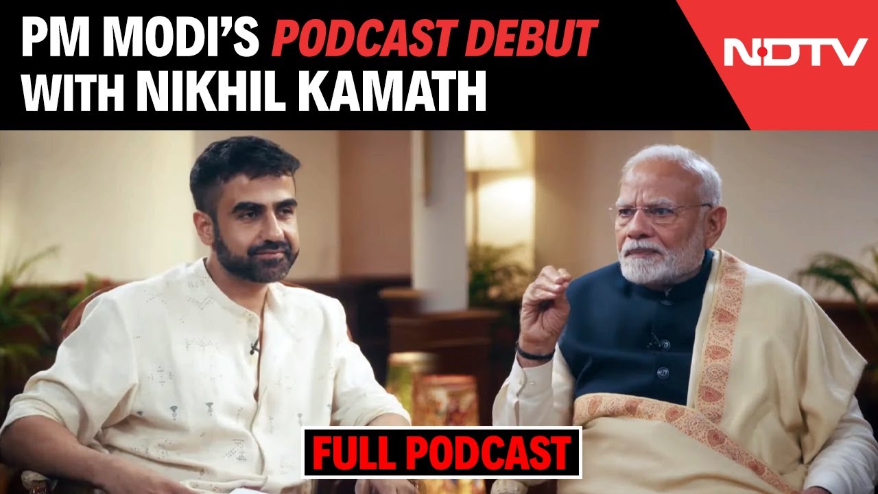 PM Modi Nikhil Kamath Podcast | PM Modi Podcast | PM Modi LIVE | Nikhil ...