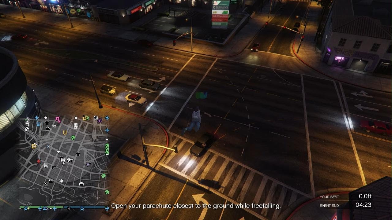 My best freefall challenge - YouTube