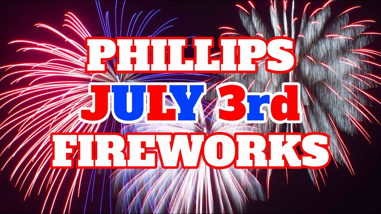 The 2025 Phillips, Nebraska July 3rd Fireworks in 90 sec - YouTube
