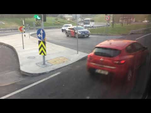 Esenler 15 temmuz otogarından çıkan otobüsün vites değiştirirken tıslama sesli kalkış videosu muhteş