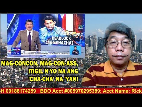 MAG-CONCON, MAG-CON-ASS, ITIGIL N'YO NA ANG 'CHA-CHA' NA 'YAN! - YouTube