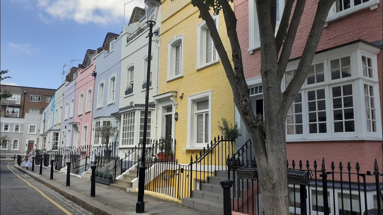 Colourful Chelsea Homes Bywater Street - YouTube