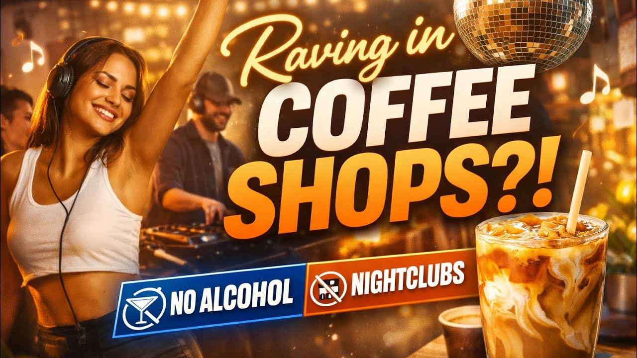 🇬🇧 People Are Raving At Coffee Shops Now - YouTube