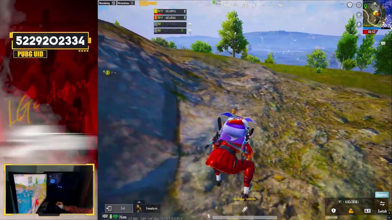 🔴 LGC SQUAD IS LIVE | TRYING NEW KEYMAPPING | LGC STORM IS LIVE | PUBG MOBILE - YouTube