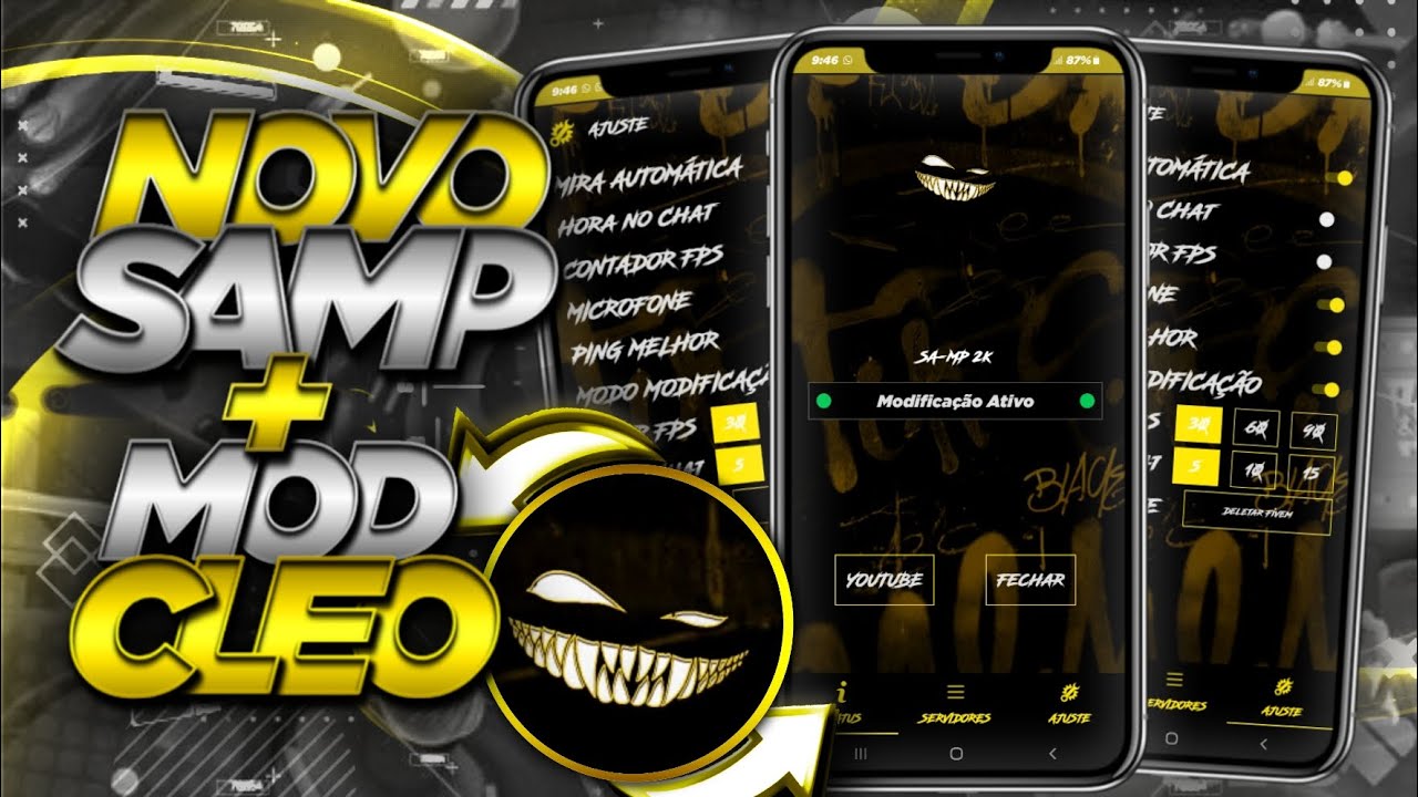 SAIU MELHOR APK SA-MP COM LOCK ON ANT-CRASH SUPORTE A CLEO E HANDLING ...