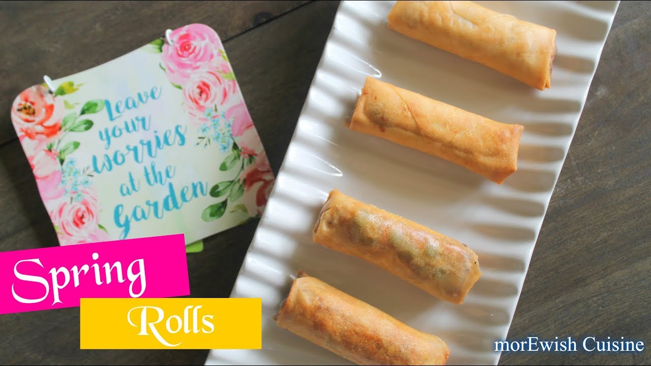 Classic Pakistani Spring Rolls Recipe for Ramadan by morEwish - YouTube