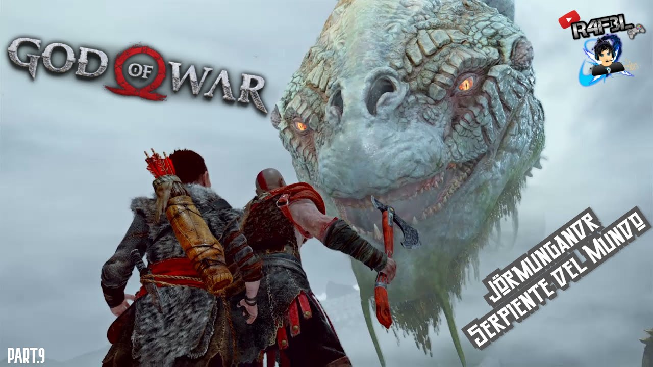 God Of War ||Jörmungandr La Serpiente del Mundo|| By R4F3L - YouTube