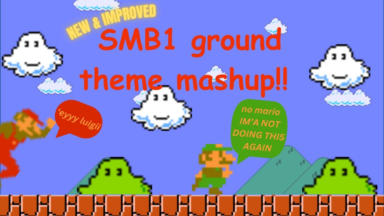 Super Mario Maker SMB1 Overworld mashup (Improved) - YouTube