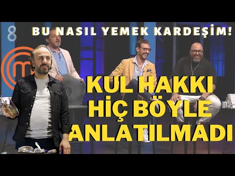 MasterChef Muhteşem Yemek Tarifi(Kul Hakkı)