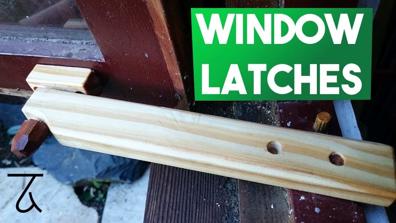 Wooden Window Latches [Woodworking Project] - YouTube
