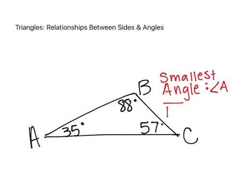 Triangles: Side and Angle Relationships - YouTube
