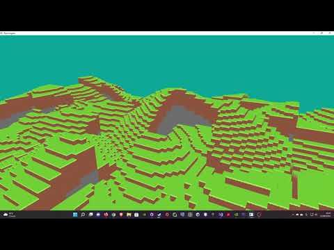Minecraft Clone Written From Scratch using C++ and OpenGL | Simplex ...