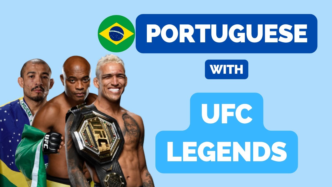 Learn Brazilian Portuguese greetings with UFC legends - YouTube