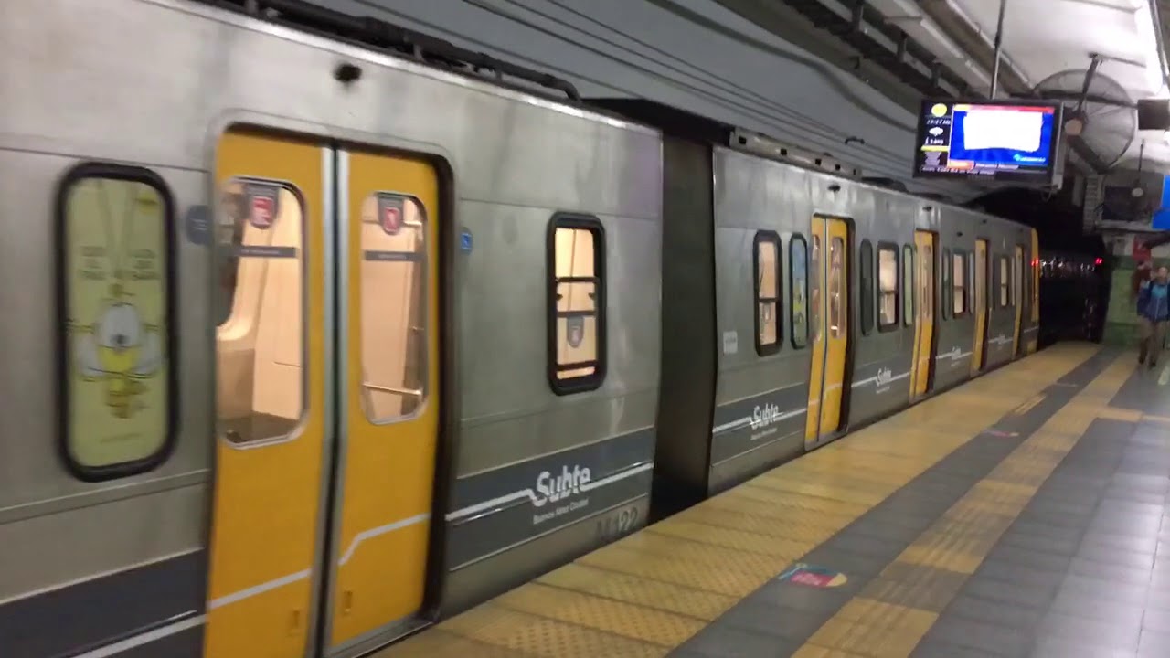 Buenos Aires Metro Subte - YouTube