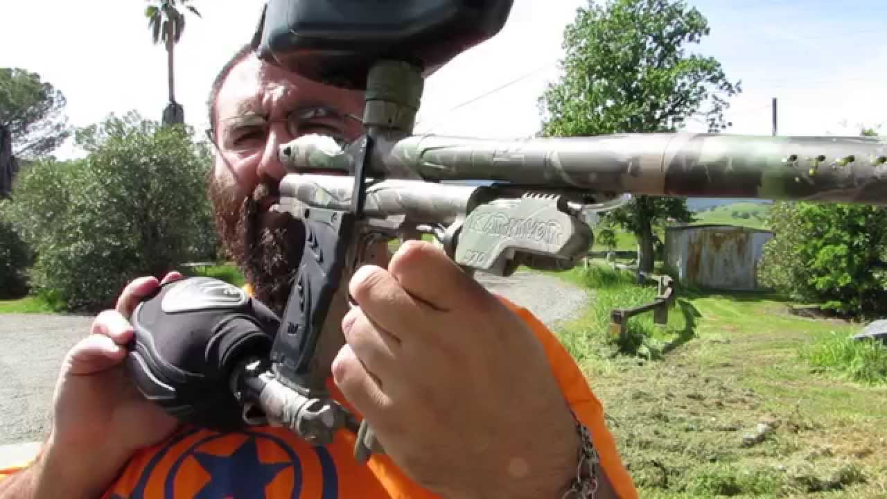 WGP Karnivor - Fast Mode by Paintball Tek - YouTube