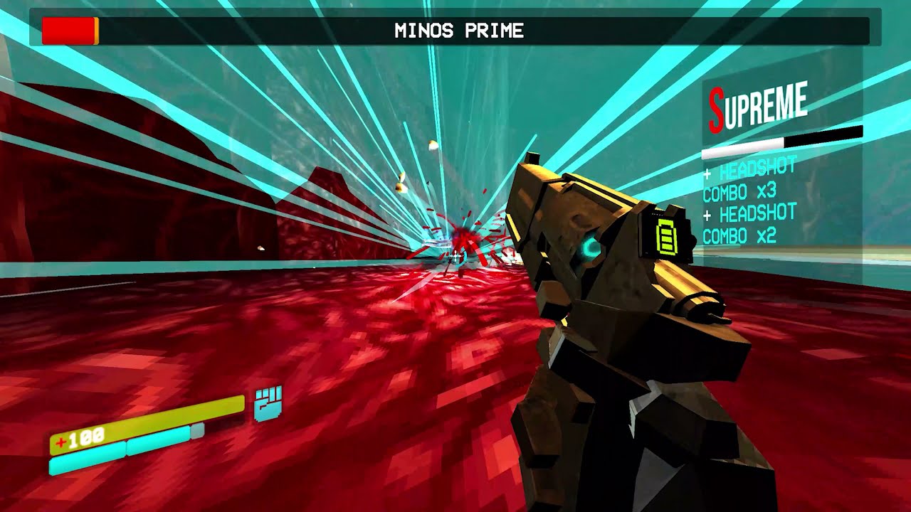 ULTRAKILL P-1 Default Piercer Pistol only - YouTube