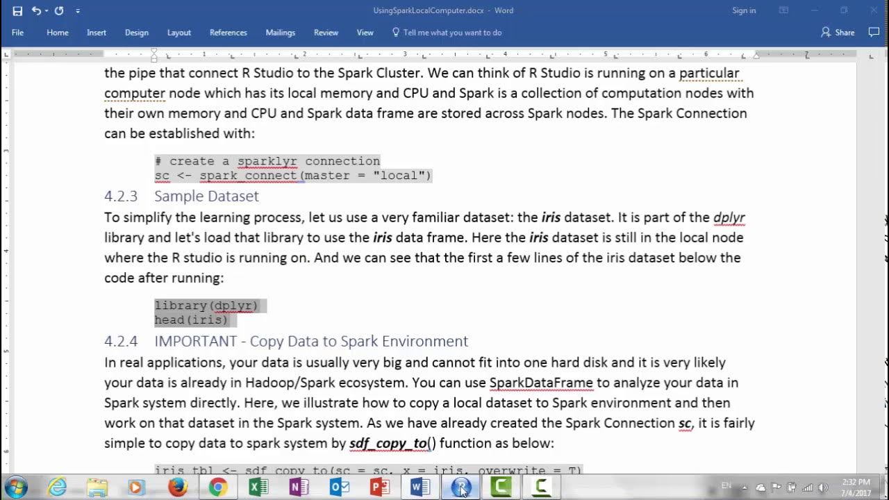 R studio sparklyr - YouTube