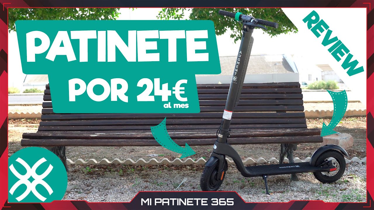 Este PATINETE cuesta SOLO 24€ al mes 🤯 Review AUGMENT ES210 🛴 - YouTube