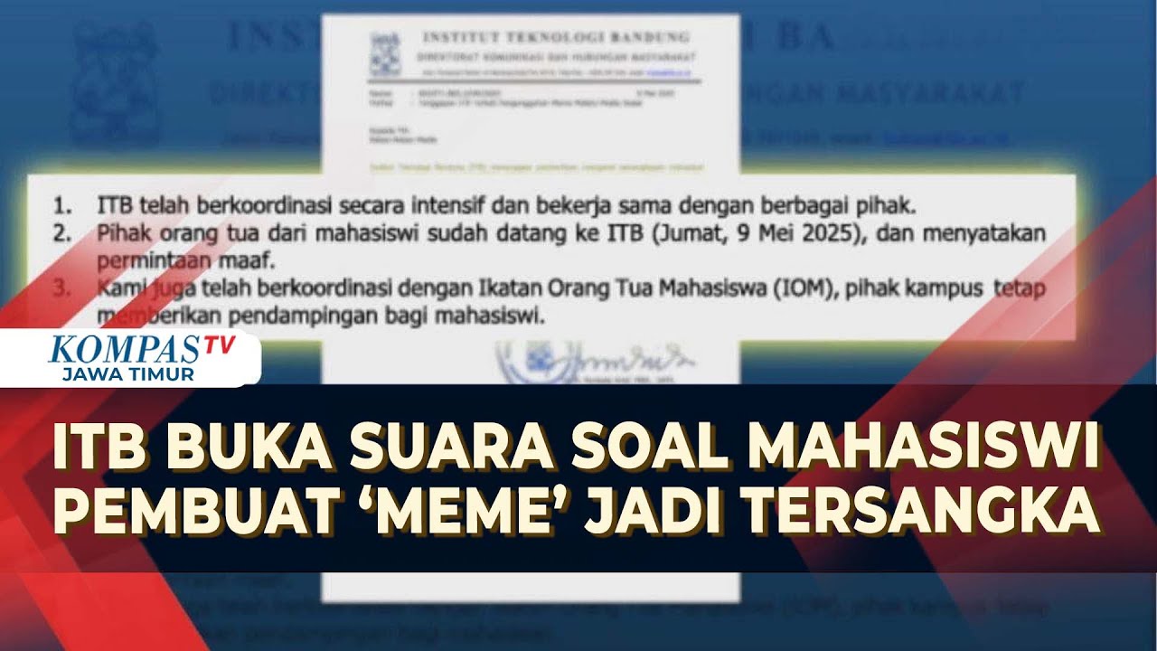 Mahasiswi ITB Ditangkap karena Meme Prabowo, Ini Respons Kampus dan ...
