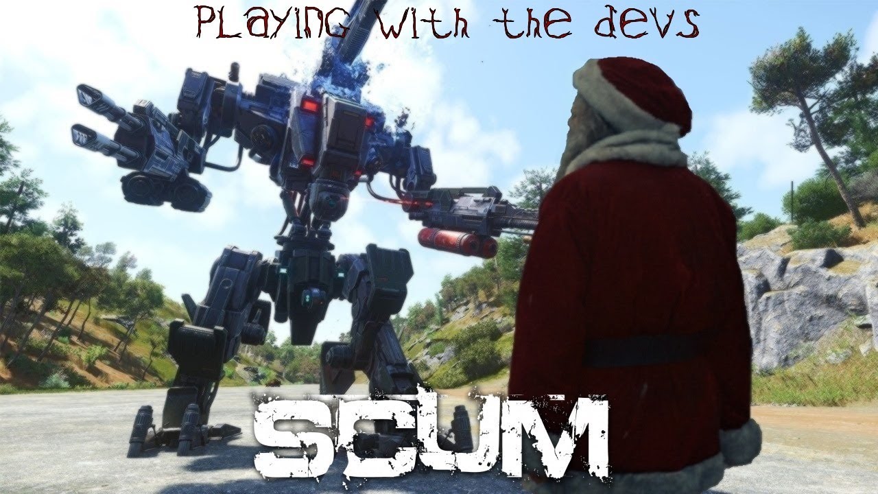 Playing with the SCUM Devs - YouTube